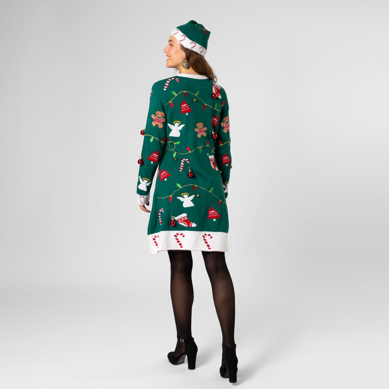 Traditionele Noorse Kersttrui Dames - KersttruiWinkel.nl