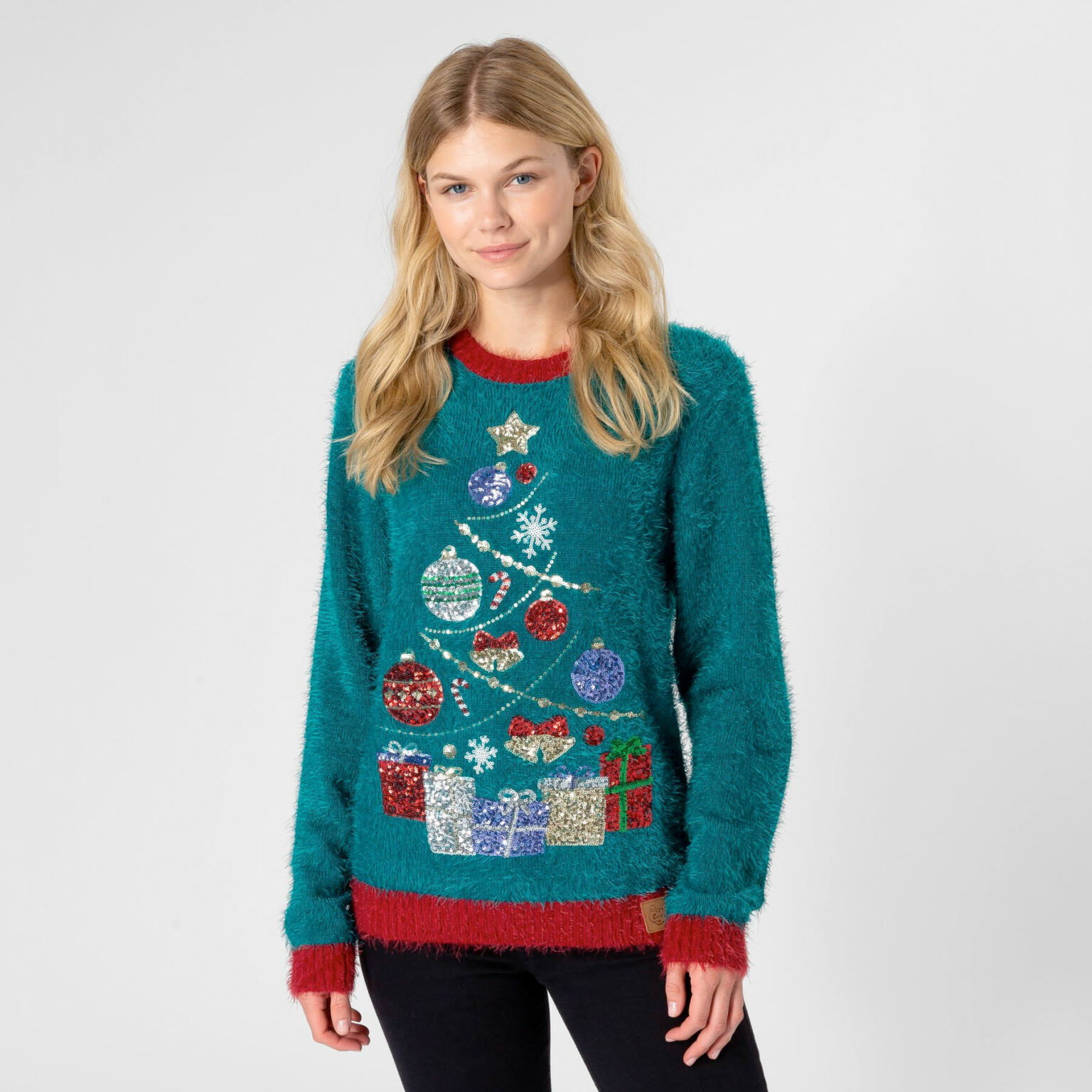 Traditionele Noorse Kersttrui Dames - KersttruiWinkel.nl