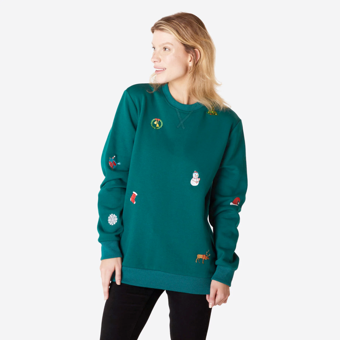 Traditionele Noorse Kersttrui Dames - KersttruiWinkel.nl